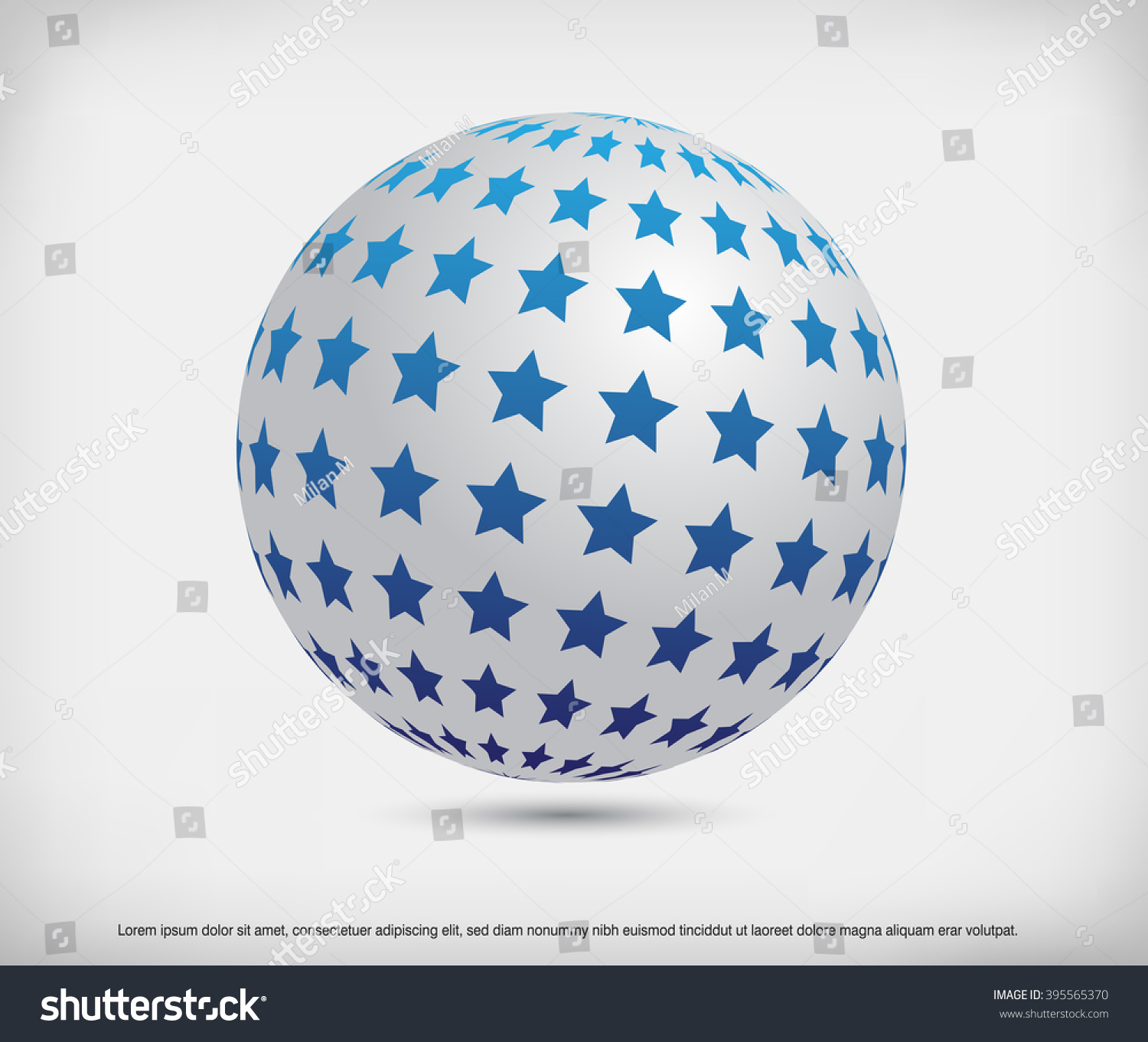 Vector Spheresphere Starsabstract Logo Design Stock Vector (Royalty ...