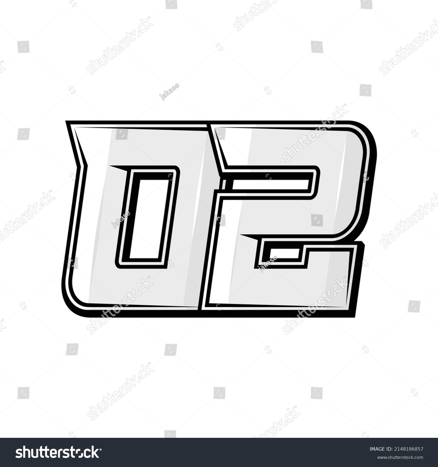 Vector Sports Numbers 02 Simple Design Stock Vector (Royalty Free ...