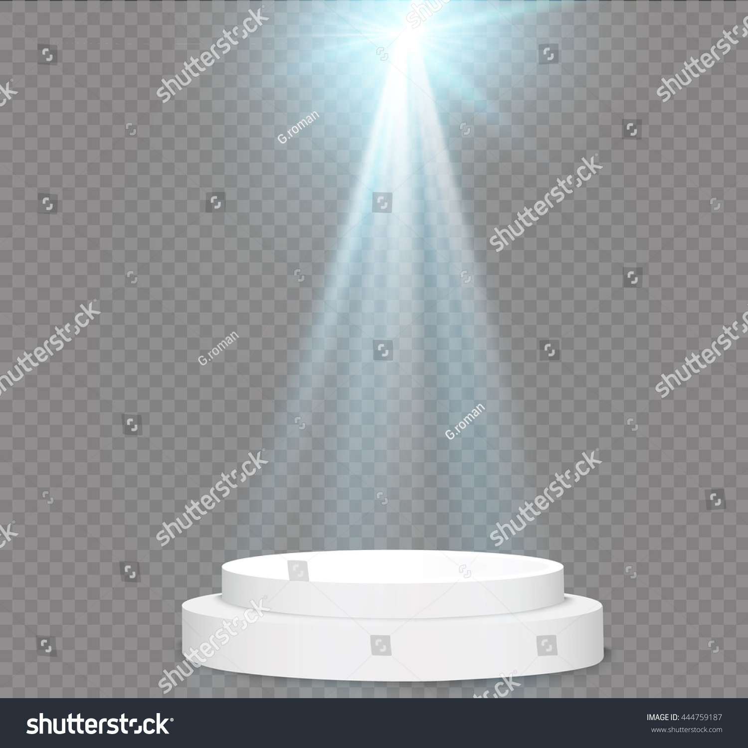 Vector Spotlightstarglare Stock Vector (Royalty Free) 444759187