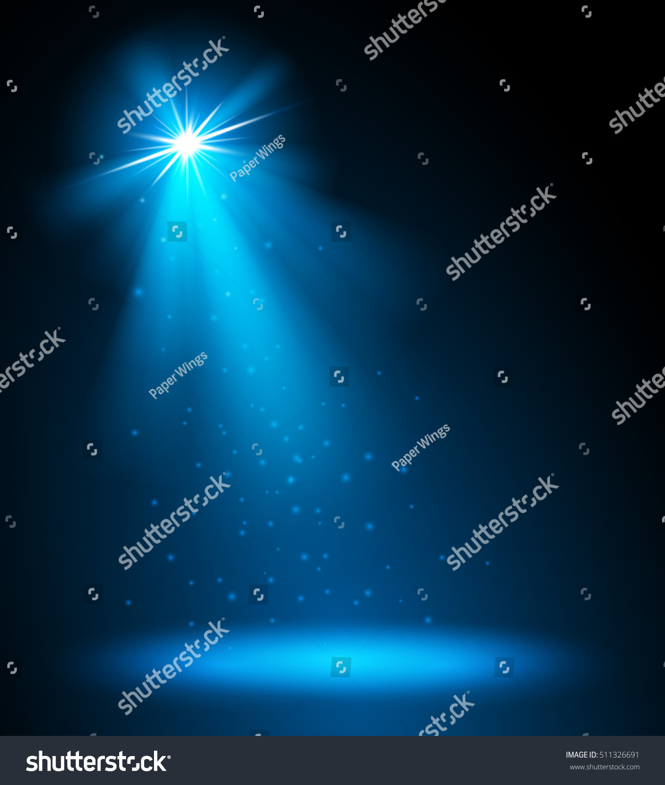 Vector Stage Light Vector Illustration Stock Vector (Royalty Free ...