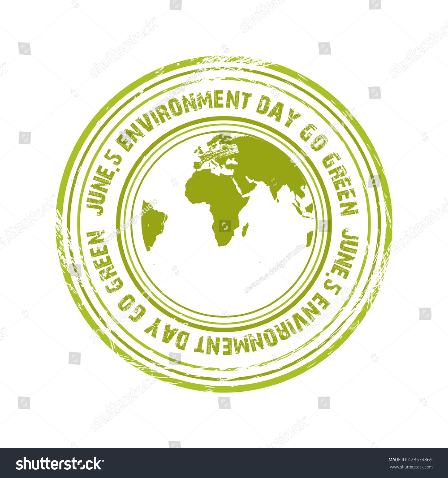 Vector Stamp World Environment Day: เวกเตอร์สต็อก (ปลอดค่าลิขสิทธิ์ ...