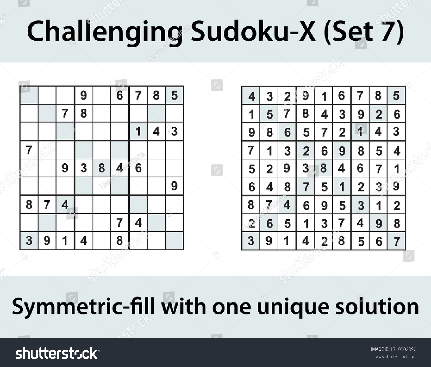 Vector Sudoku X Puzzle Solution Challenging 库存矢量图(免版税)1710302392 ... Vector Sudoku X Puzzle Solution Challenging 库存矢量图(免版税)1710302392 ...