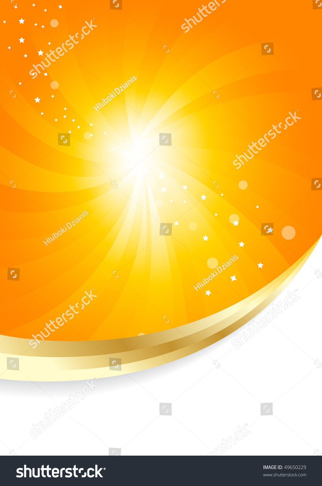 Vector Sunny Background Clipart Stock Vector (Royalty Free) 49650229 ...
