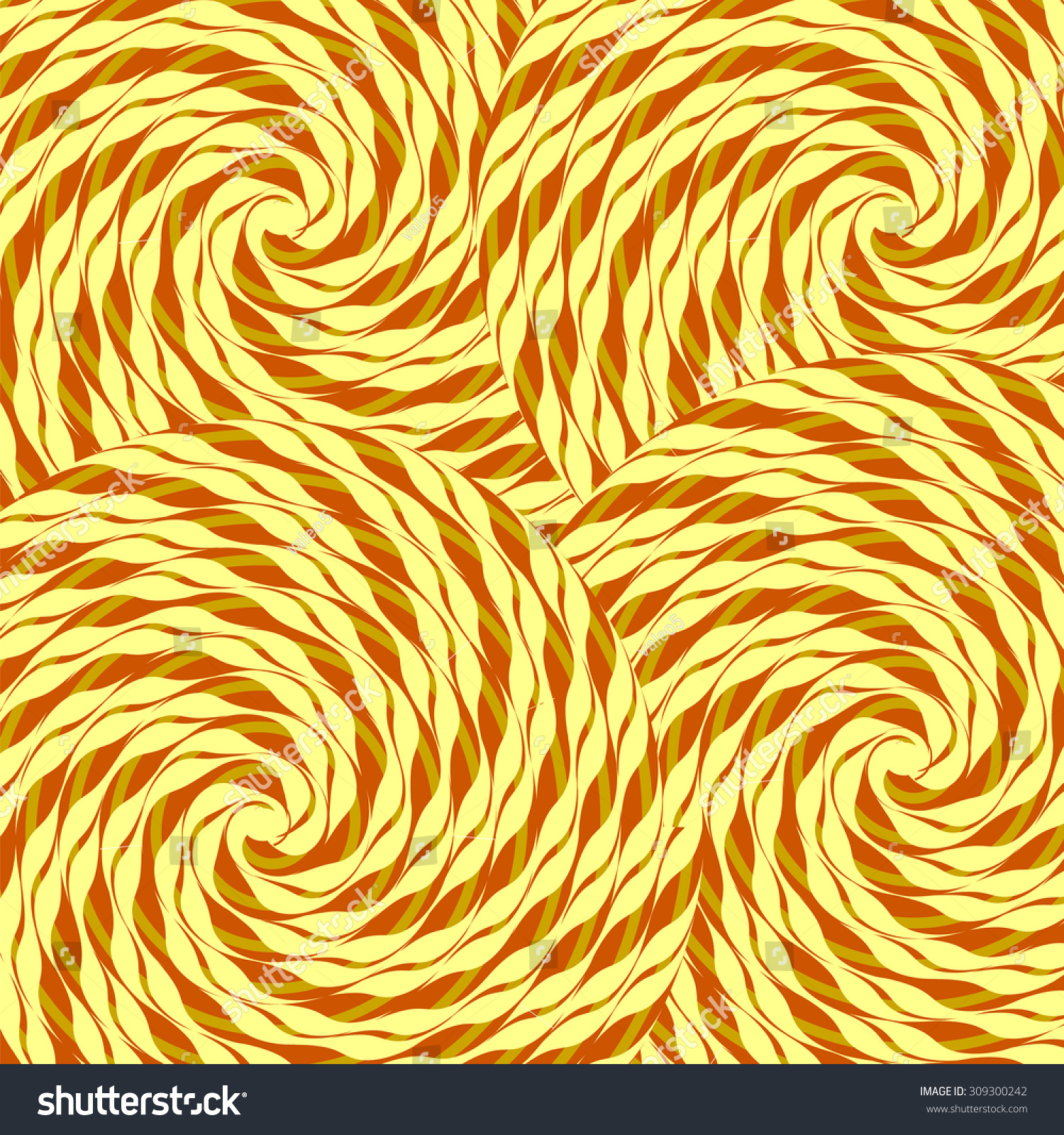 Vector Sweet Yellow Candy Background Sweet Stock Vector (Royalty Free ...