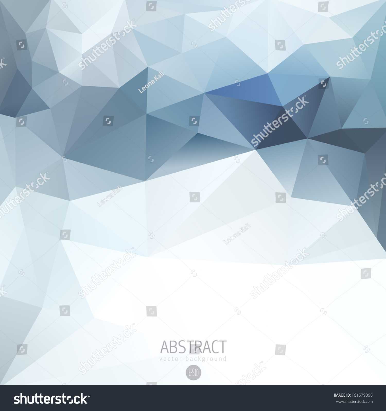 Vector Tech Diamond Blue Shape Backgrounds Stock Vector (Royalty Free ...
