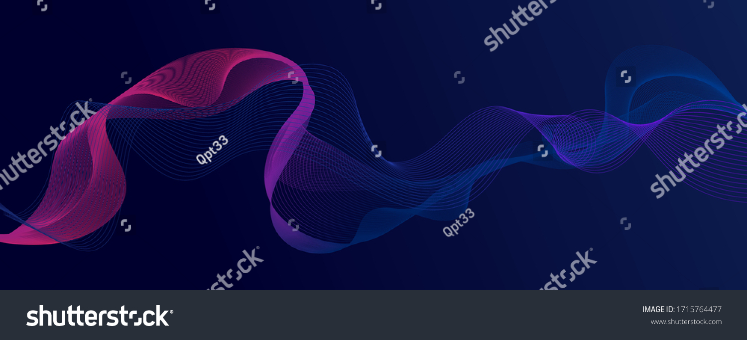 Vector Textured Background Gradient Wave Effects Stock Vector (Royalty ...