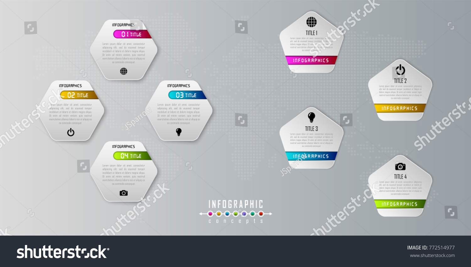Vector Timeline Infographics Template Chart Diagram Stock Vector ...