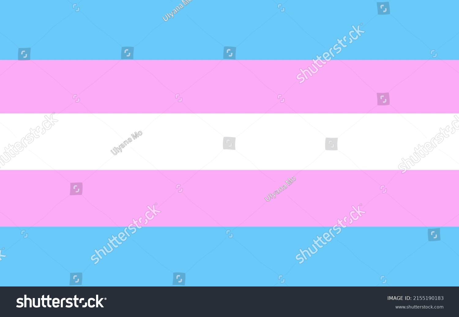Vector Transgender Flag Lgbtq Plus Transgender Stock Vector (Royalty ...