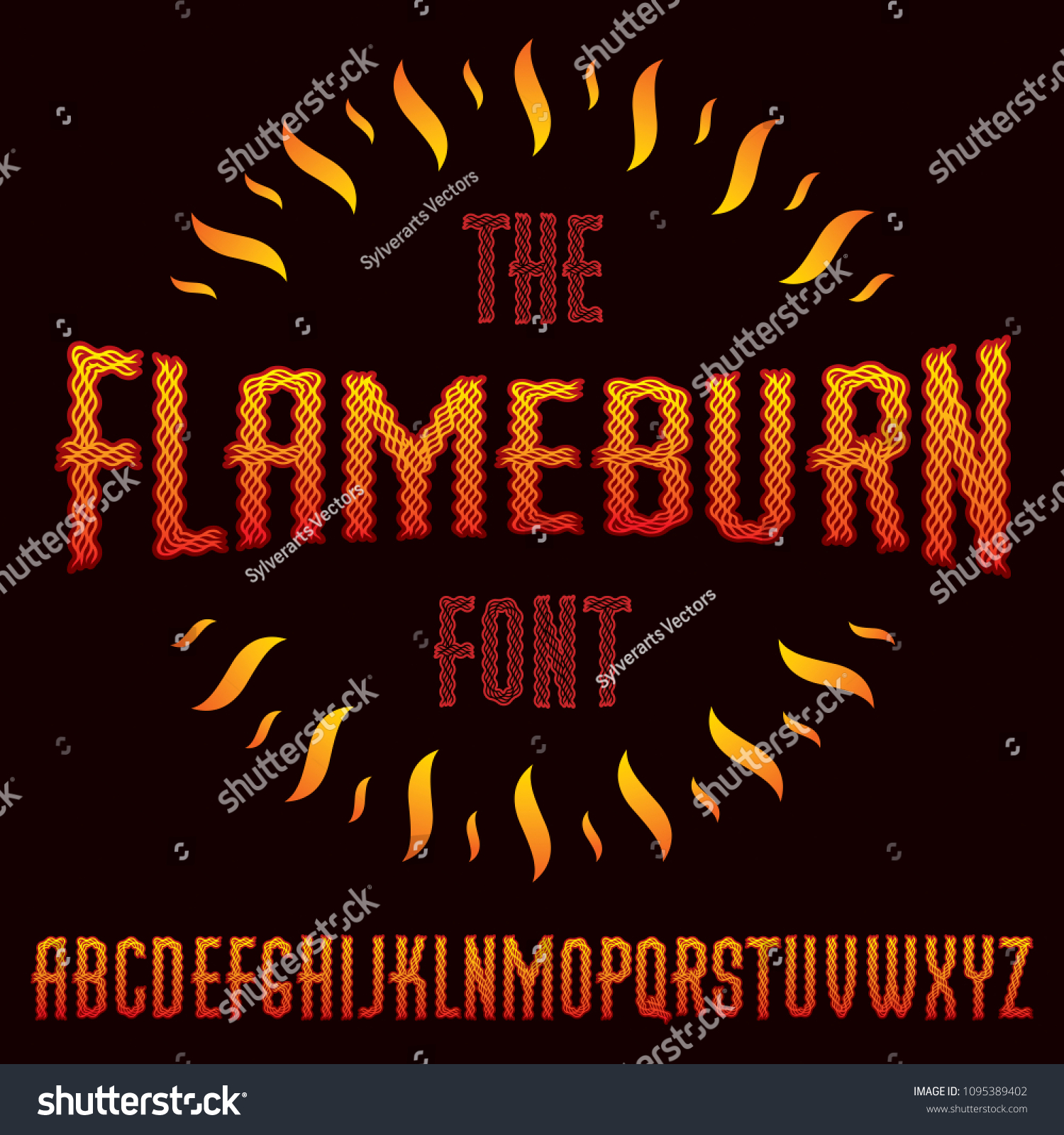 Vector Typescript Made Hot Flaming Design Stock Vector (Royalty Free ...