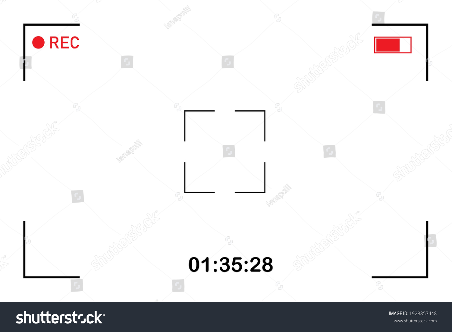 Vector Ui Screen Overlay Effect Vector Stock Vector (Royalty Free ...