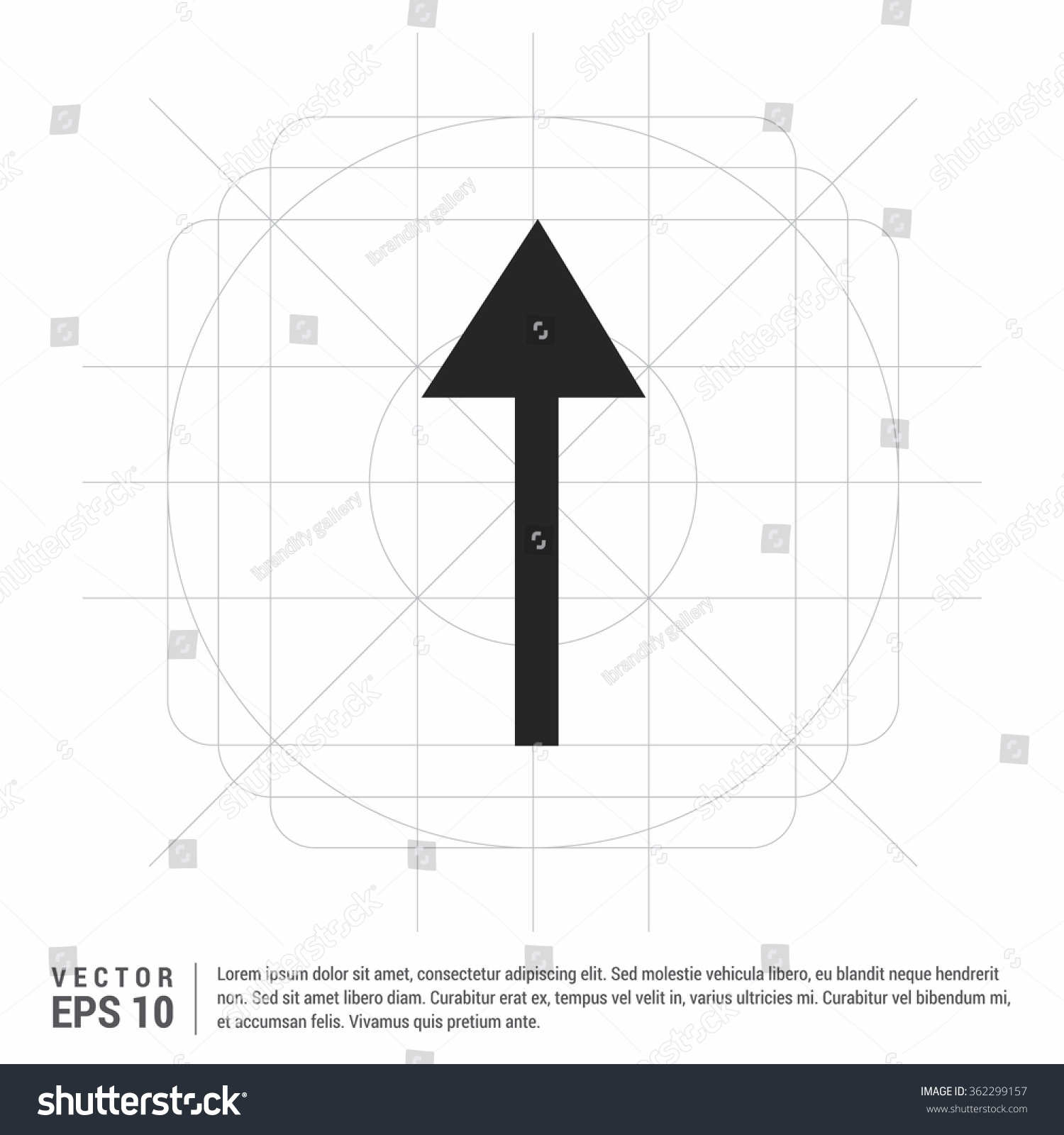Vector Arrow Icon Stock Vector (Royalty Free) 362299157 | Shutterstock