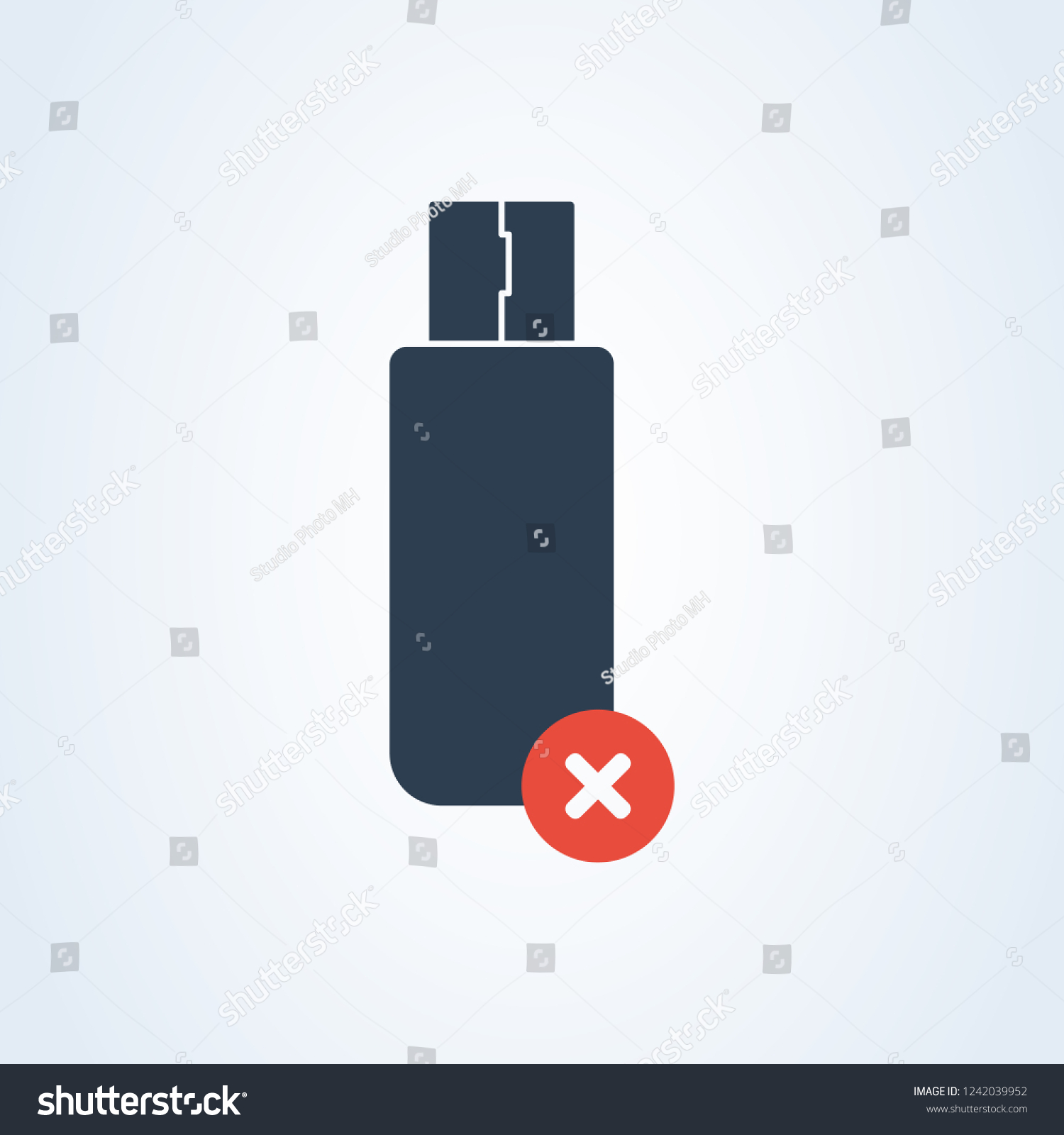 Vector Usb Typec Usbc Memory Icon Stock Vector (Royalty Free) 1242039952
