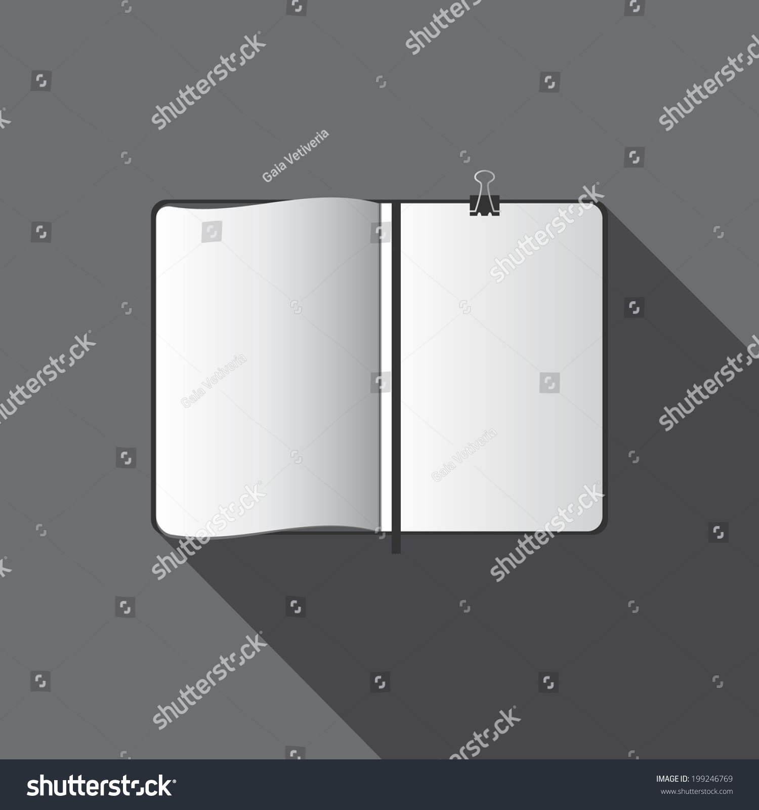 Vector White Blank Template Design Stock Vector (Royalty Free ...