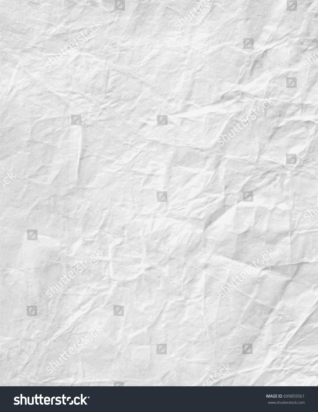 Vektor Stok Vector White Paper Texture Realistic Illustration (tanpa