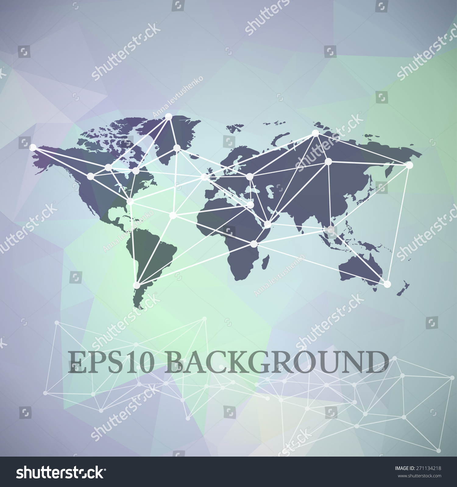 Vector World Map Background Infographic Element: เวกเตอร์สต็อก (ปลอดค่า ...