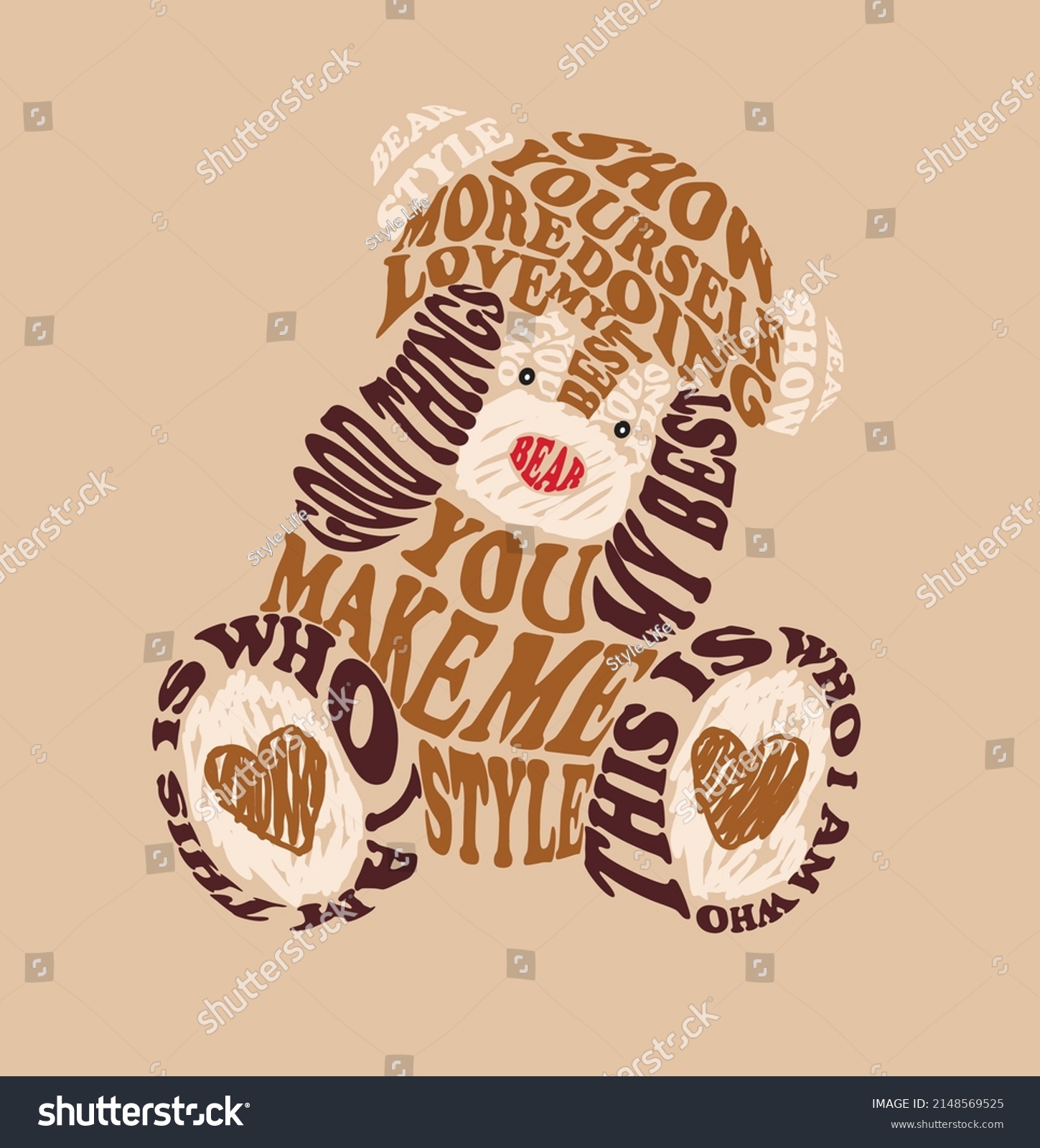 image vectorielle illustration d'ours : image vectorielle de stock ...