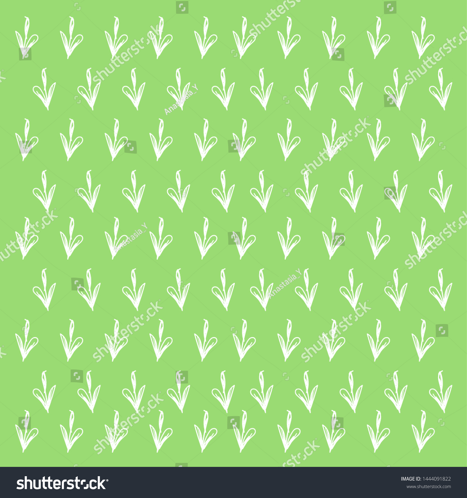 Vegetable Pattern Nature Green Color Range Stock Vector (Royalty Free ...