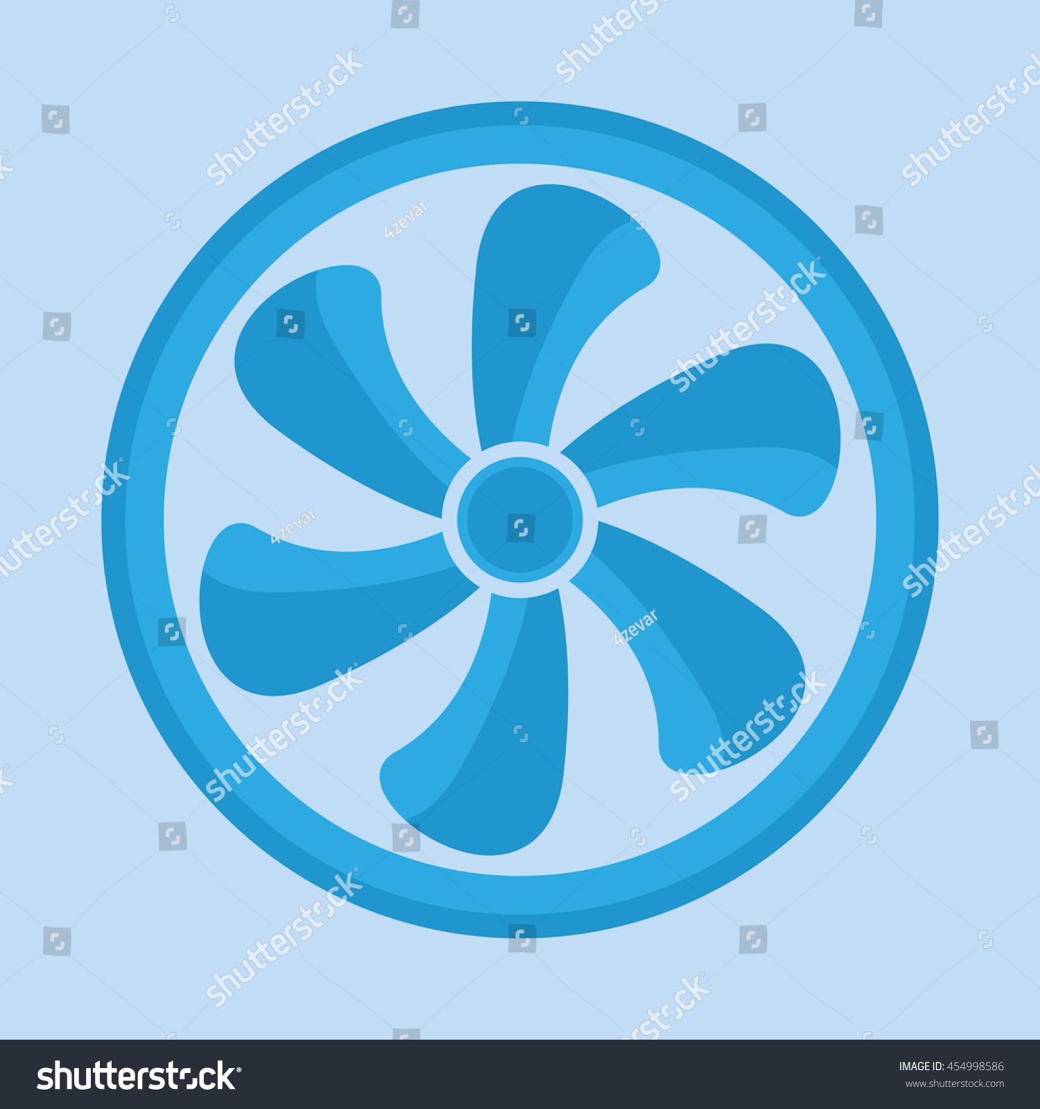Ventilator Symbol Stock Vector (Royalty Free) 454998586 | Shutterstock