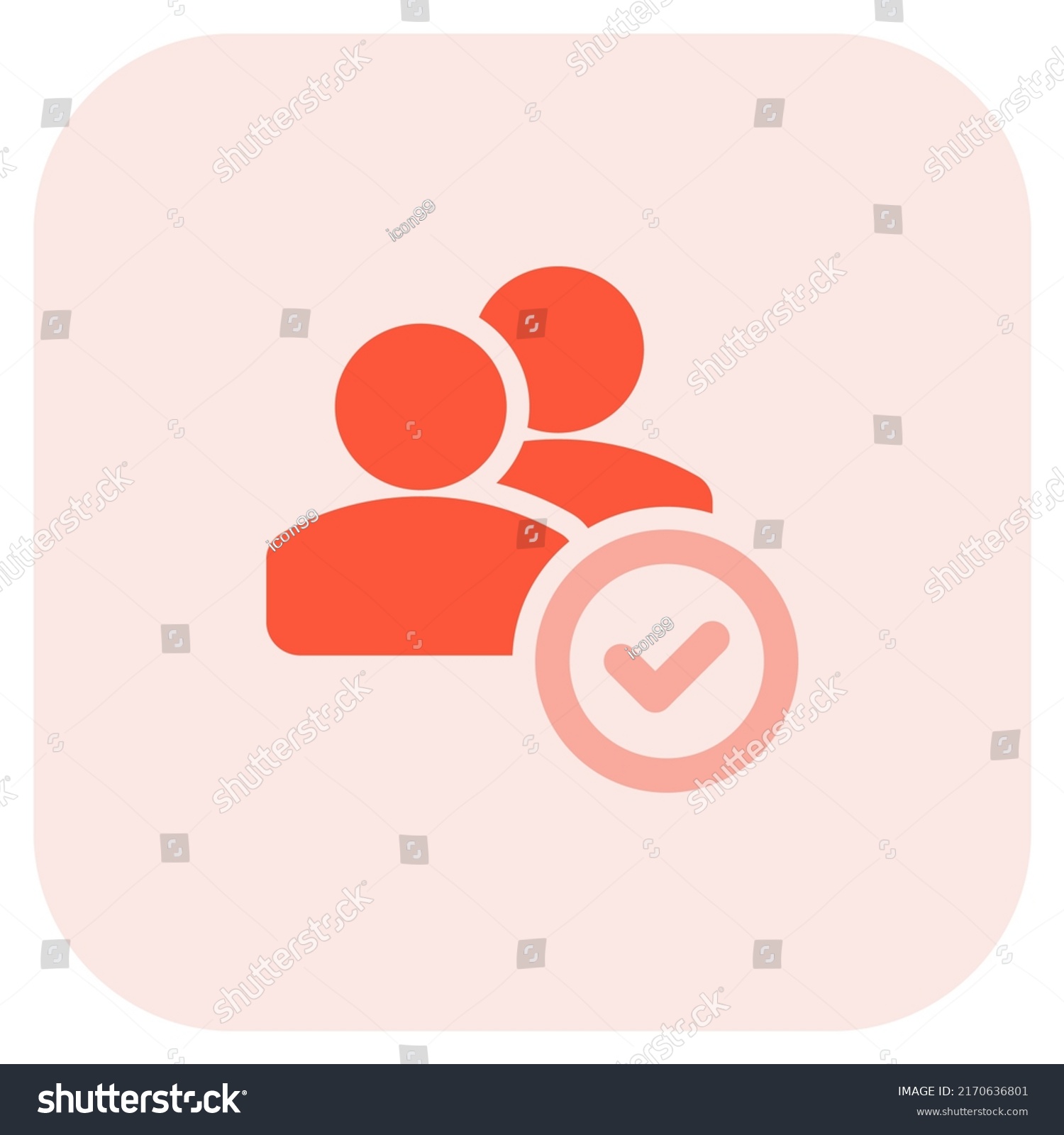 Verified User List Tick Mark Option Stock Vector (Royalty Free ...