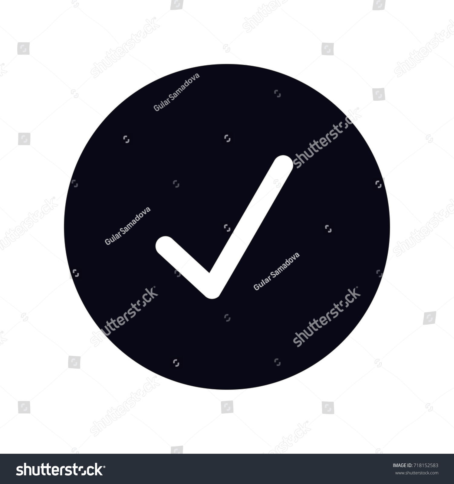 Verify Circular Black Button Symbol: เวกเตอร์สต็อก (ปลอดค่าลิขสิทธิ์ ...