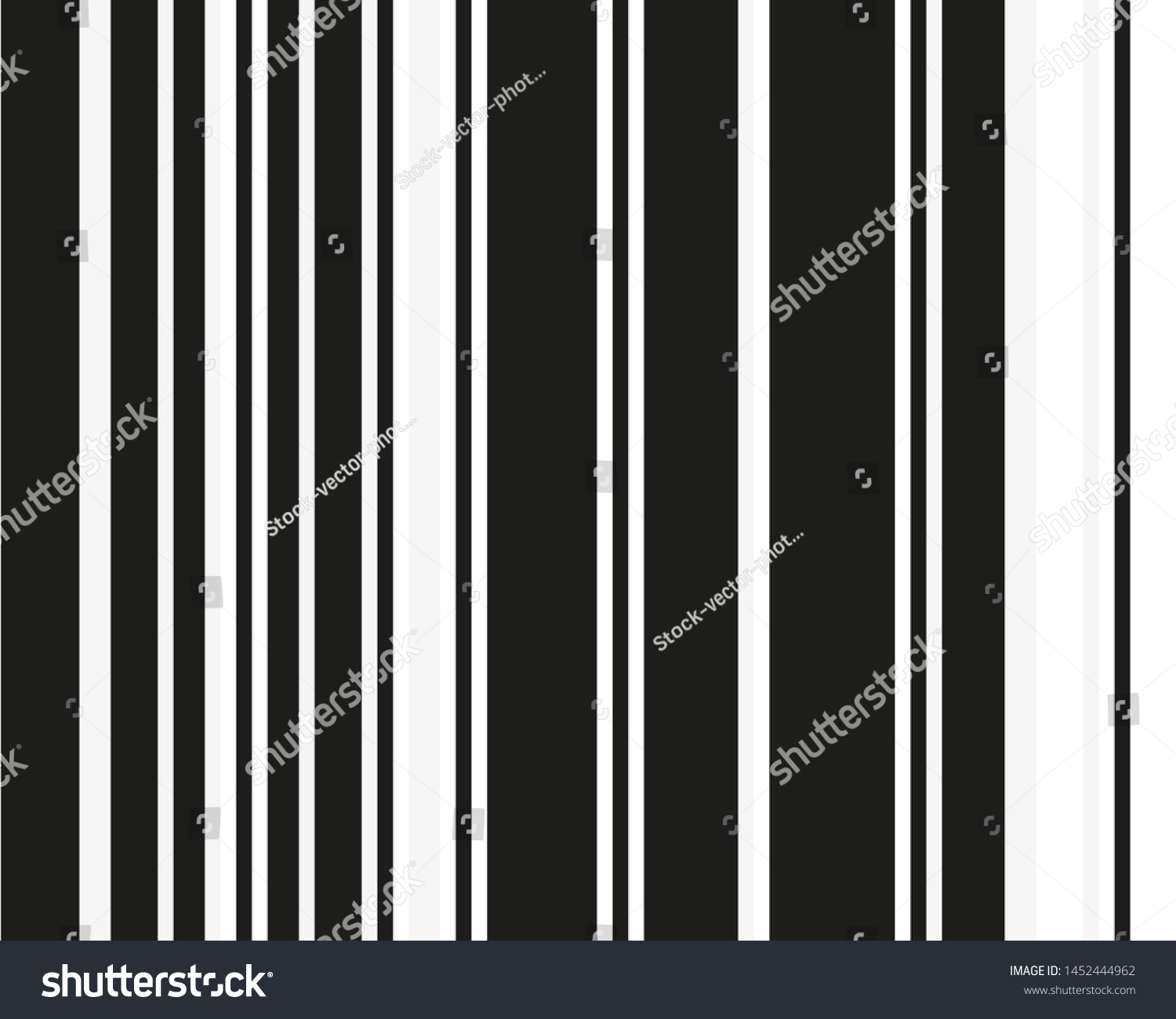 Vertical Bw Lines Vector Illustration Geometric Stock Vector (Royalty ...