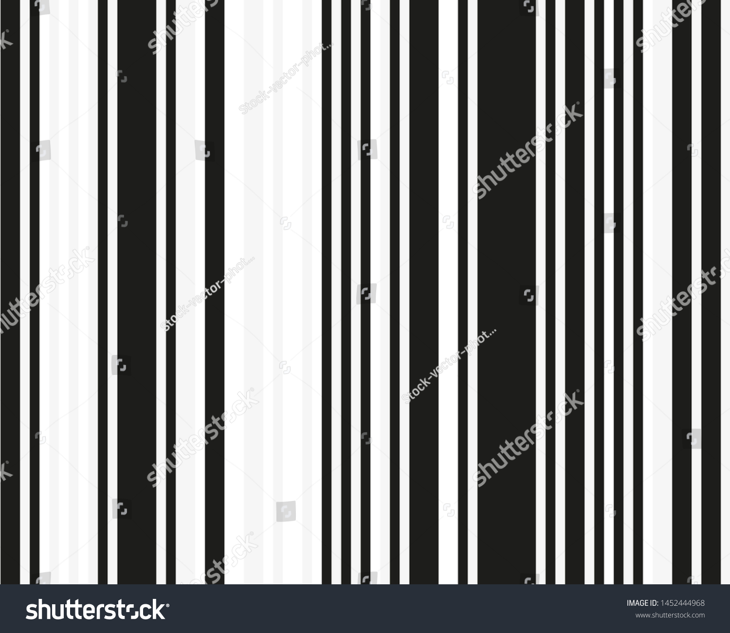 Vertical Bw Lines Vector Illustration Geometric Stock Vector (Royalty ...