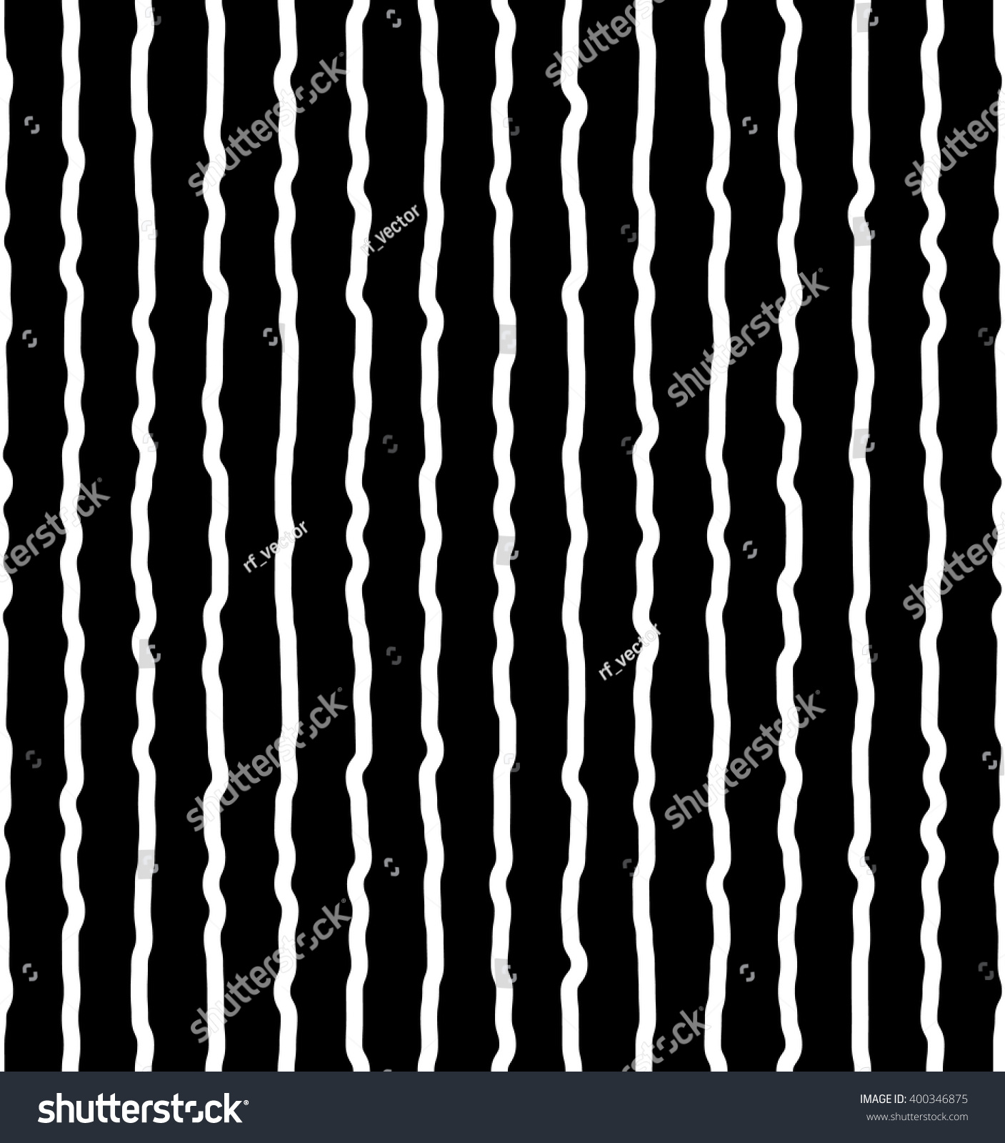 Vertical Irregular Hand Drawn Sketchy Lines Stock Vector (Royalty Free ...