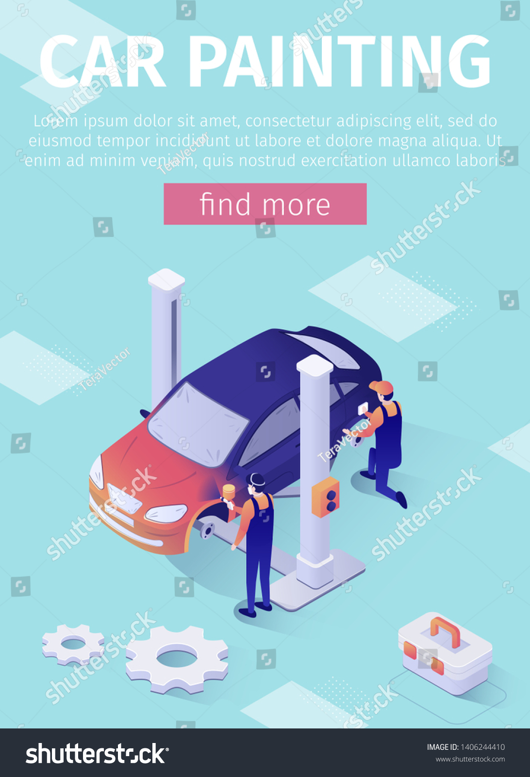 1,580 Car workshop poster Images, Stock Photos & Vectors | Shutterstock
