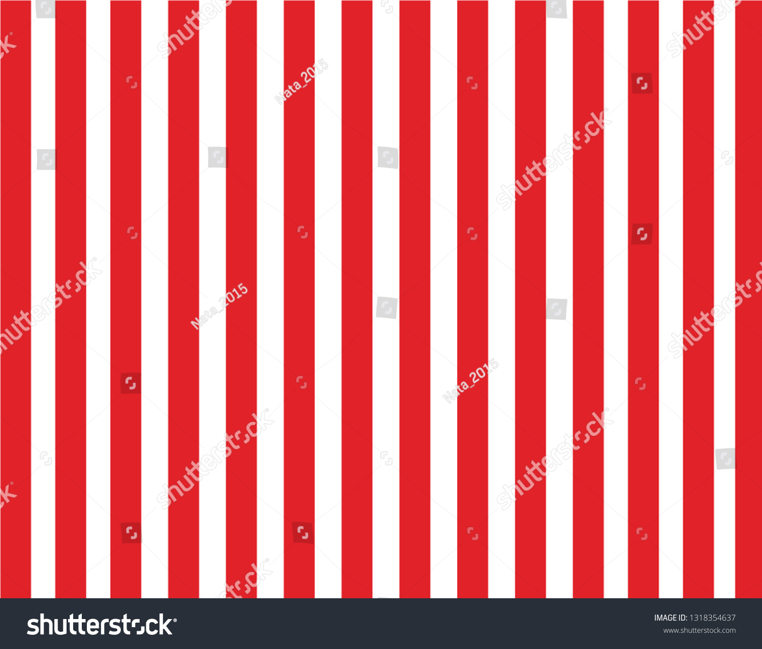 Vertical Red White Stripes Pattern Stock Vector (Royalty Free ...
