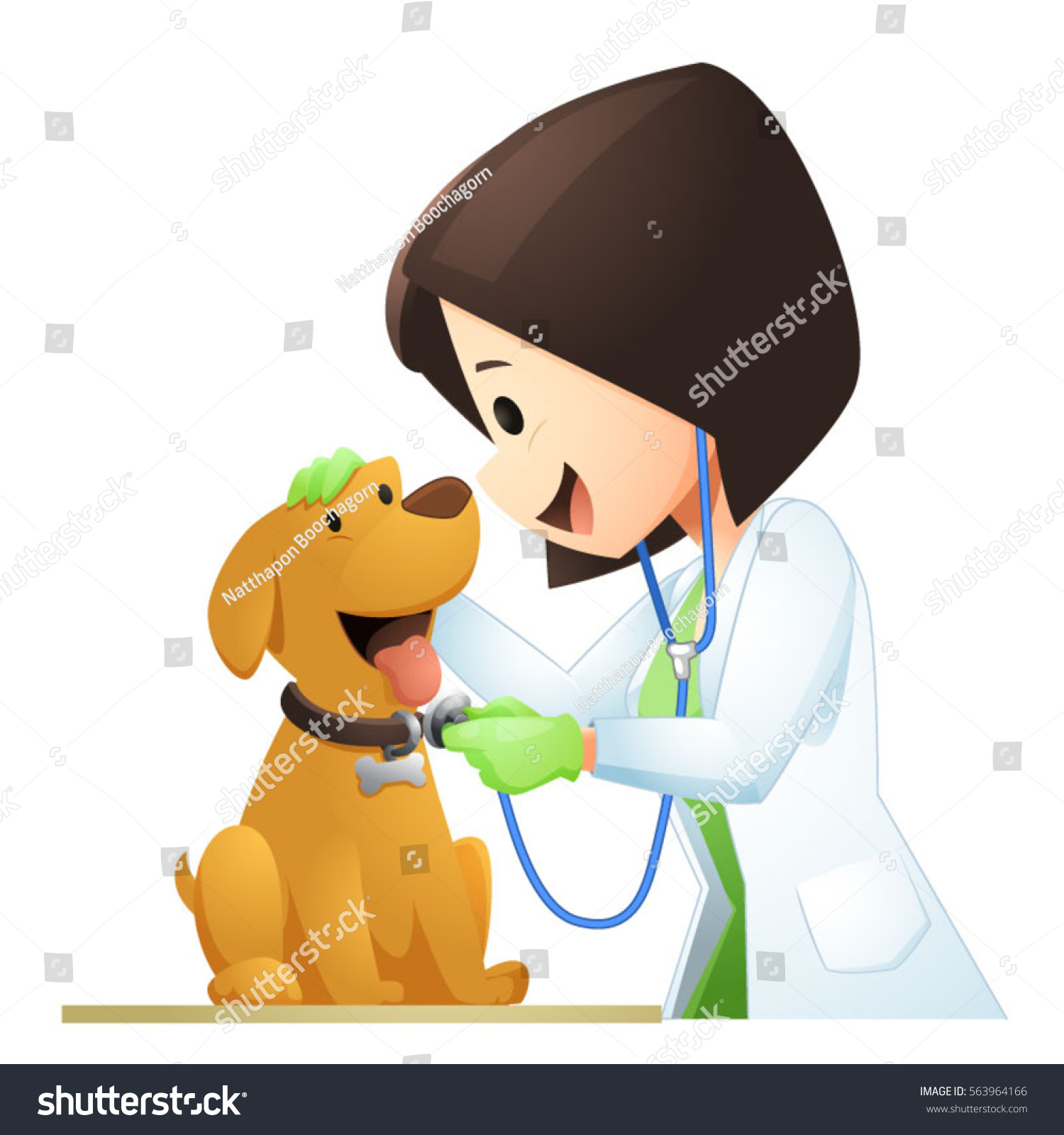 Veterinary Cartoon Set 1 스톡 벡터(사용료 없음) 563964166 - Shutterstock