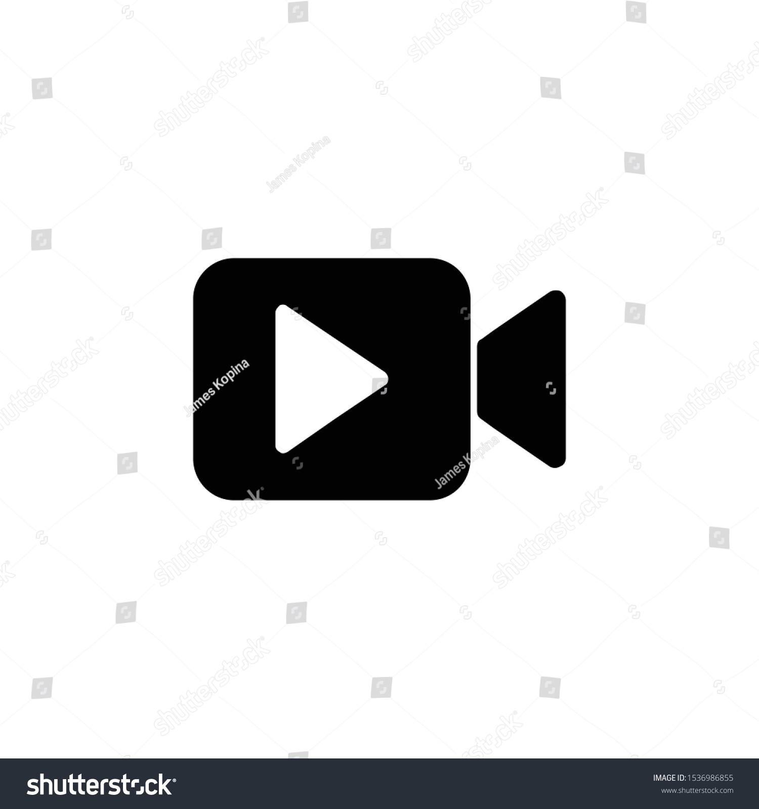 Video Camera Icon Vector Illustration Stock Vector (Royalty Free ...