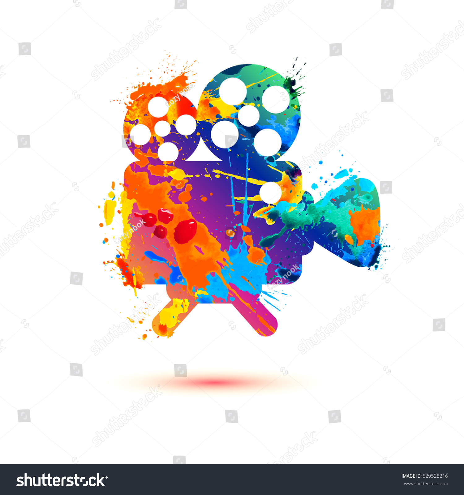 5,656 Cinema paint Images, Stock Photos & Vectors | Shutterstock