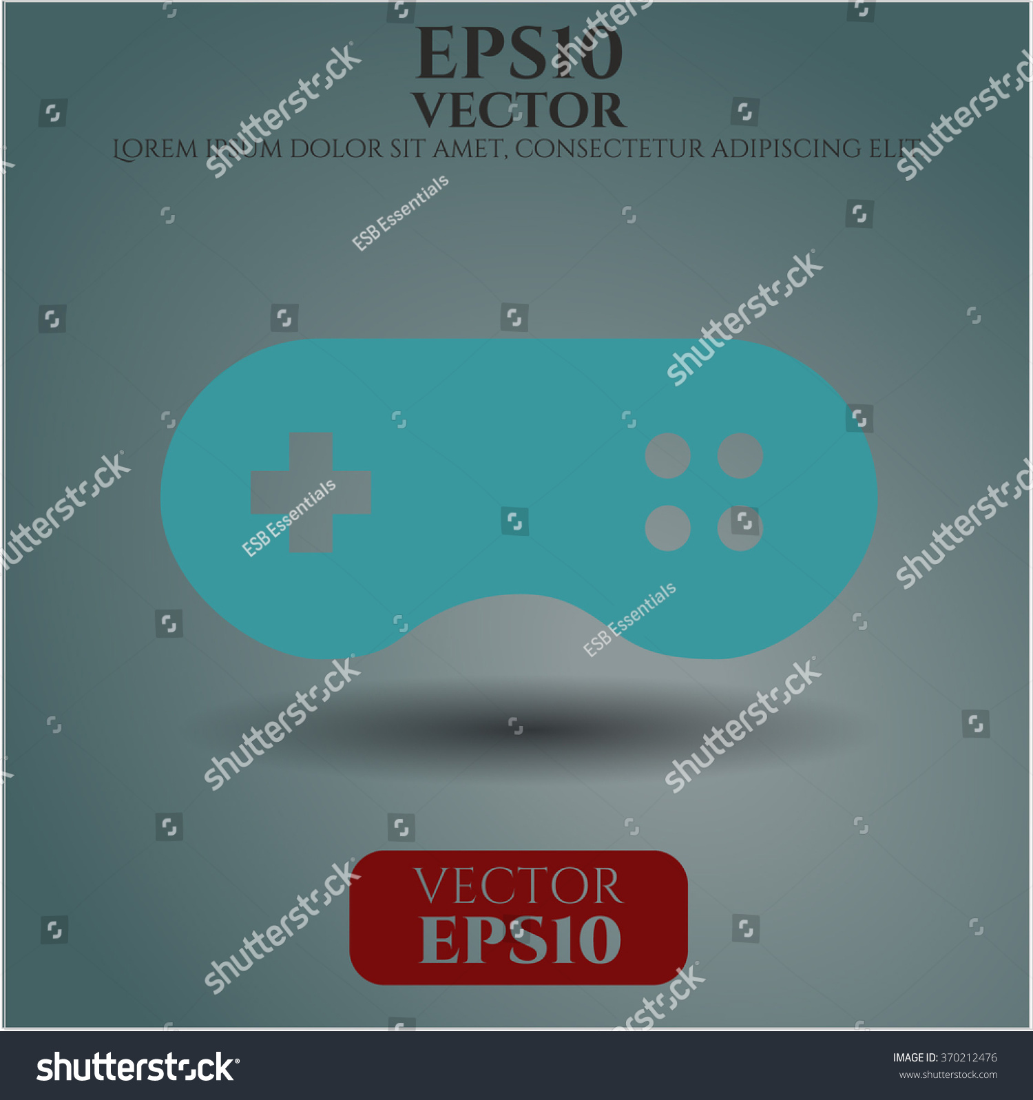Video Game Icon Stock Vector (Royalty Free) 370212476 | Shutterstock