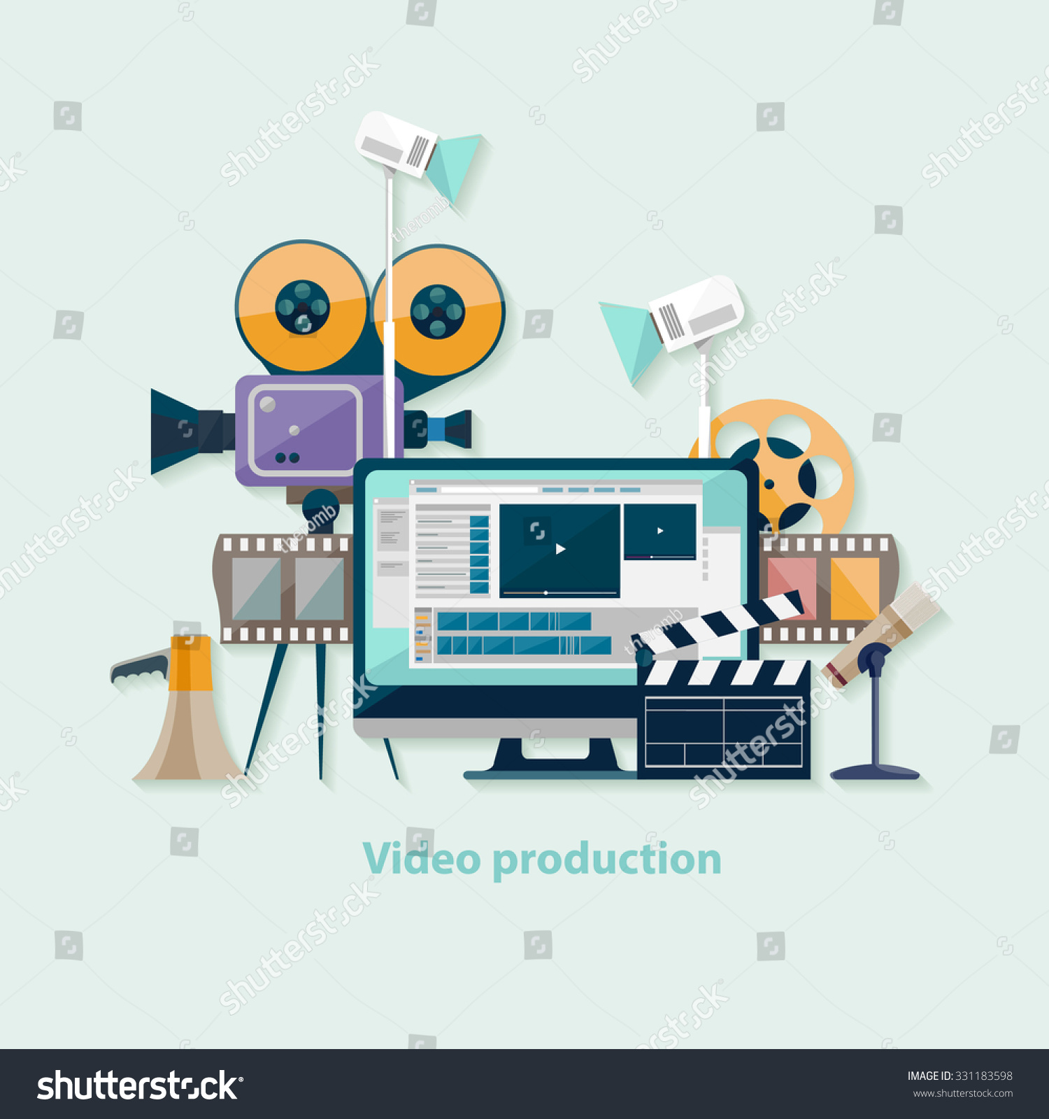 75,563 Video production Stock Vectors, Images & Vector Art | Shutterstock