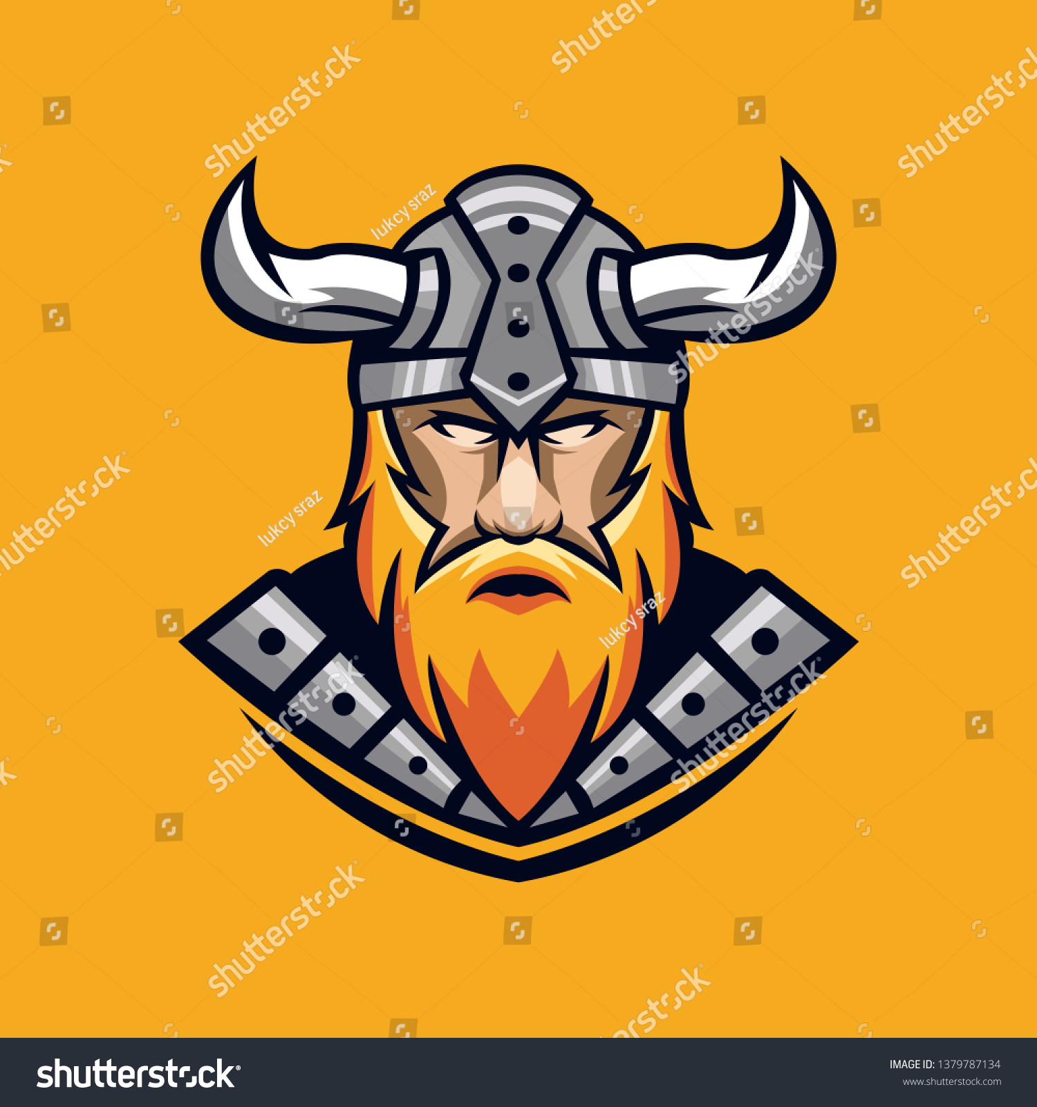 Viking Logo Design Stock Vector (Royalty Free) 1379787134 | Shutterstock