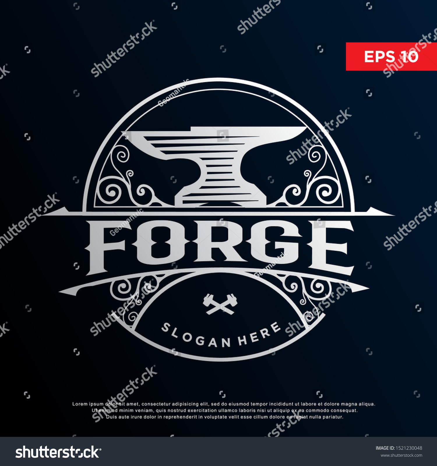 Forge logo Images, Stock Photos & Vectors | Shutterstock