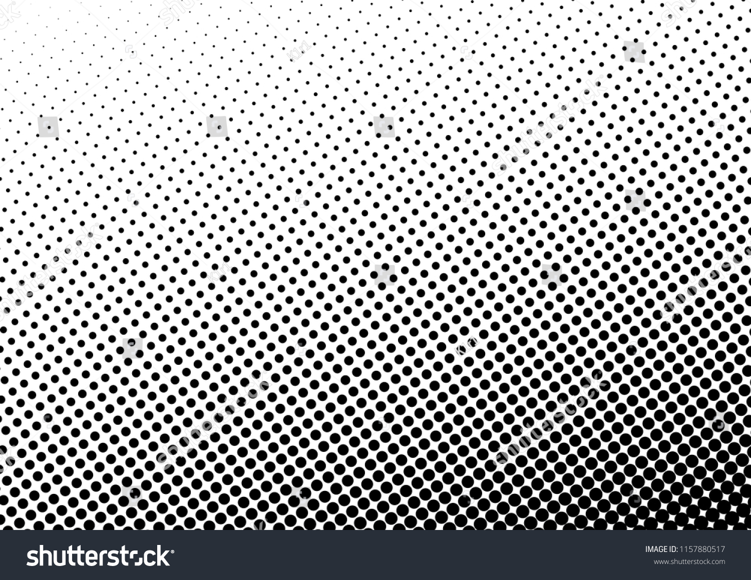 Vintage Dots Background Gradient Backdrop Monochrome Stock Vector ...