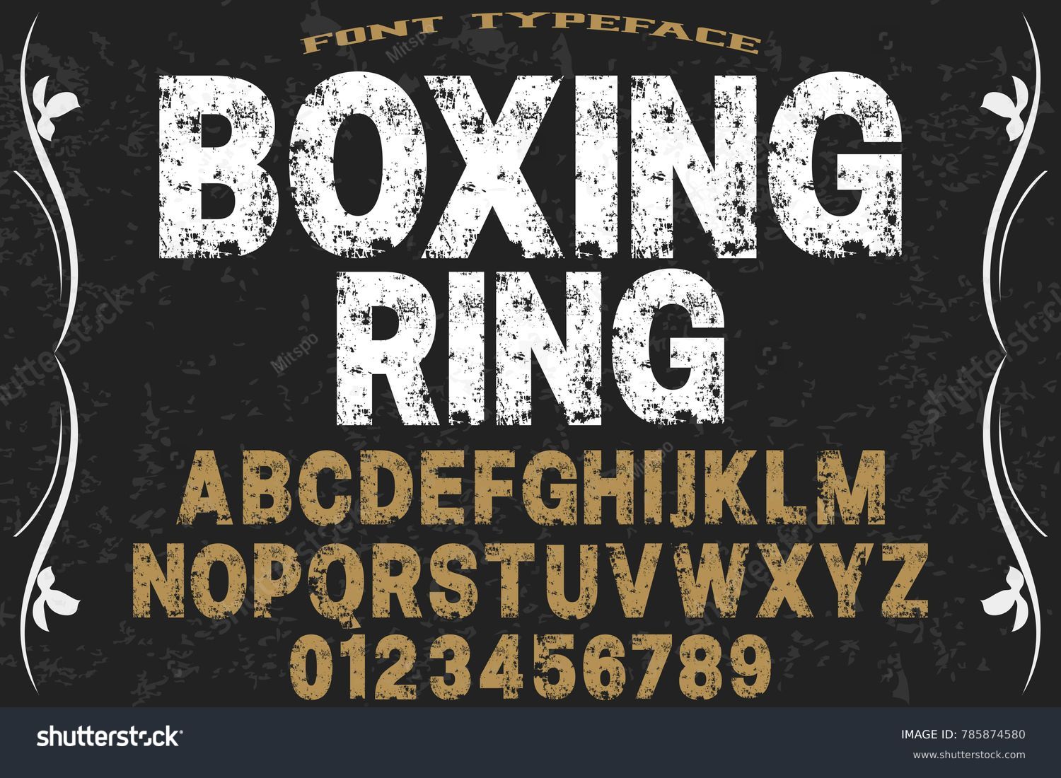 1,574 Boxing font Images, Stock Photos & Vectors | Shutterstock