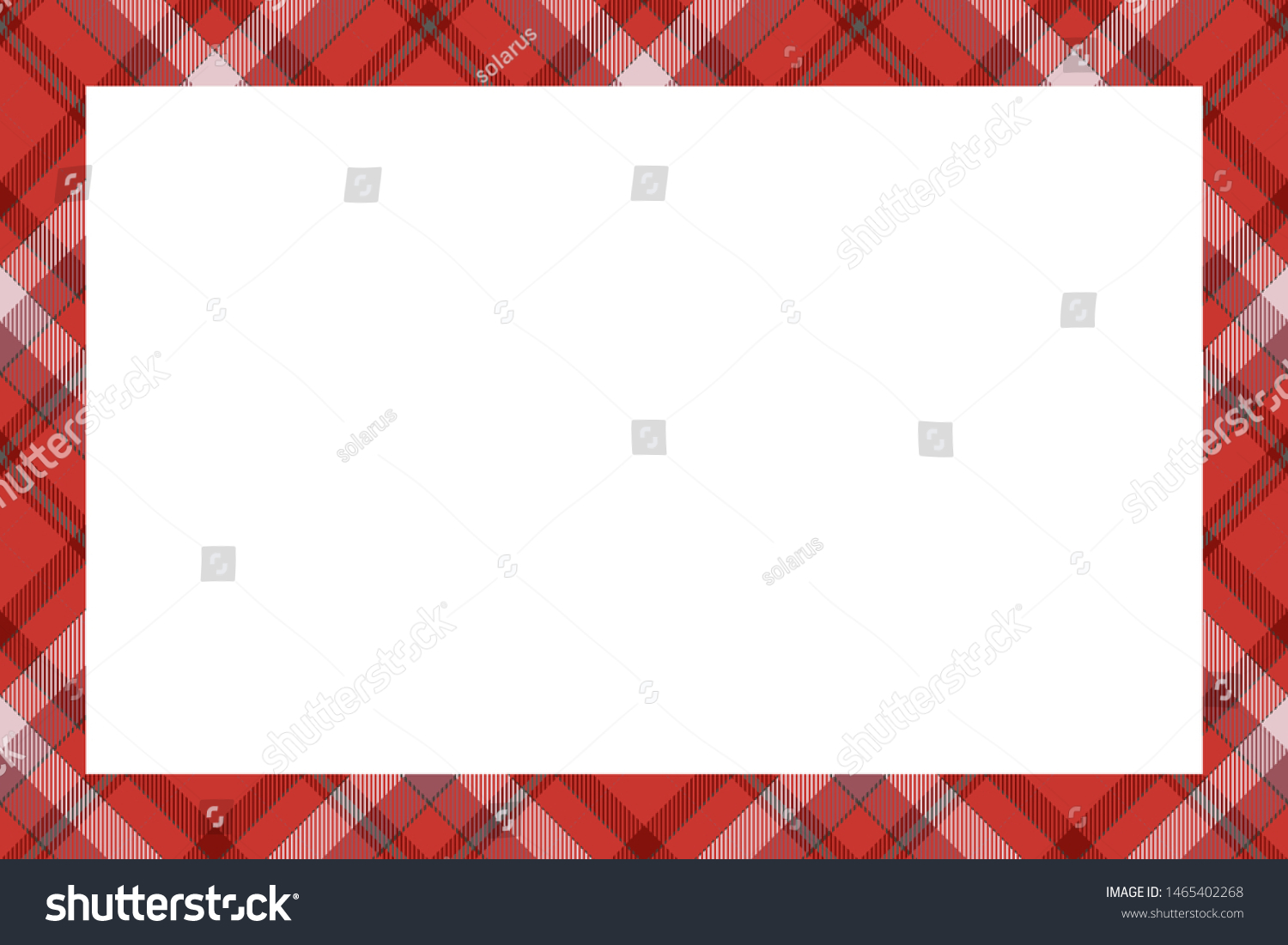 Vintage Frame Vector Scottish Border Pattern Stock Vector (Royalty Free ...