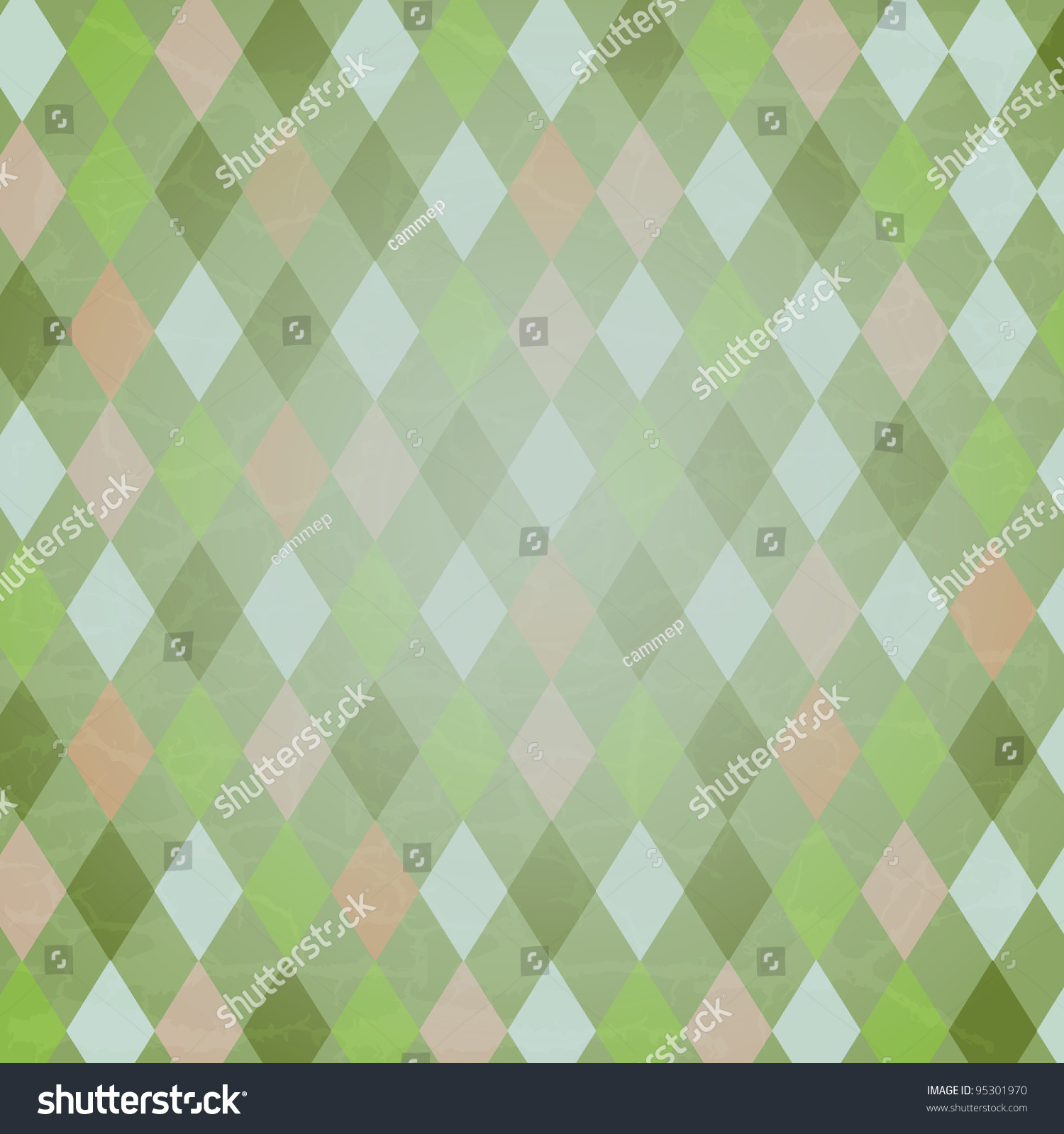 Vintage Harlequin Background Vector Background Stock Vector (Royalty ...