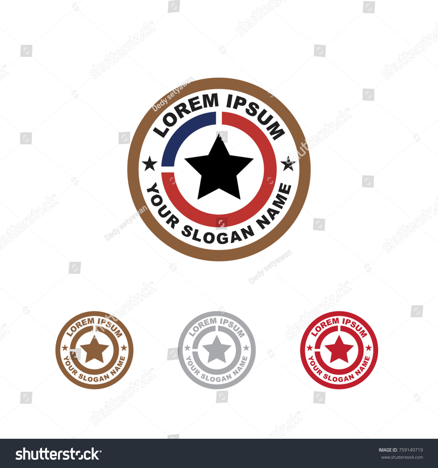 Vintage Logo Stamp Stock Vector (Royalty Free) 759149719