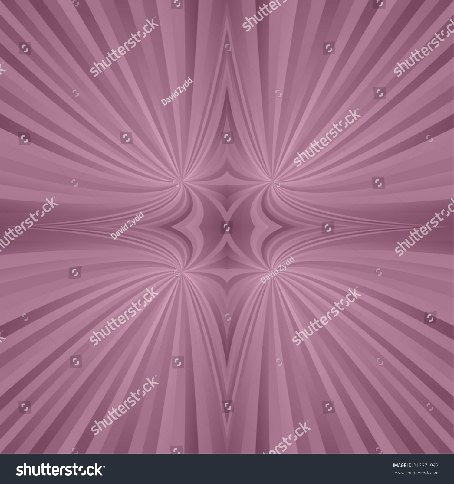 Vintage Mirror Symmetric Ray Background Vector Stock Vector (Royalty ...