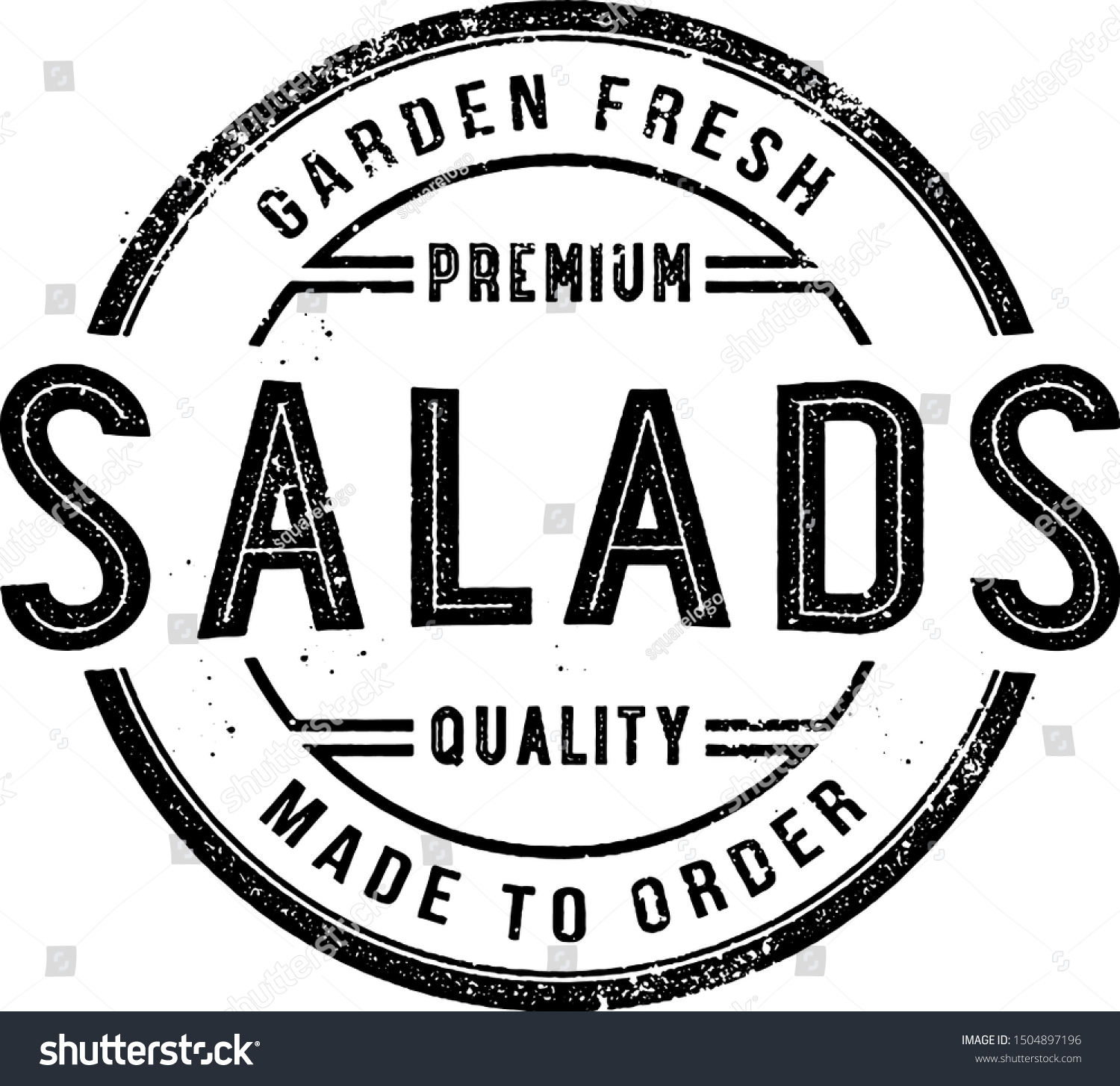 22,147 Salad label Stock Vectors, Images & Vector Art | Shutterstock