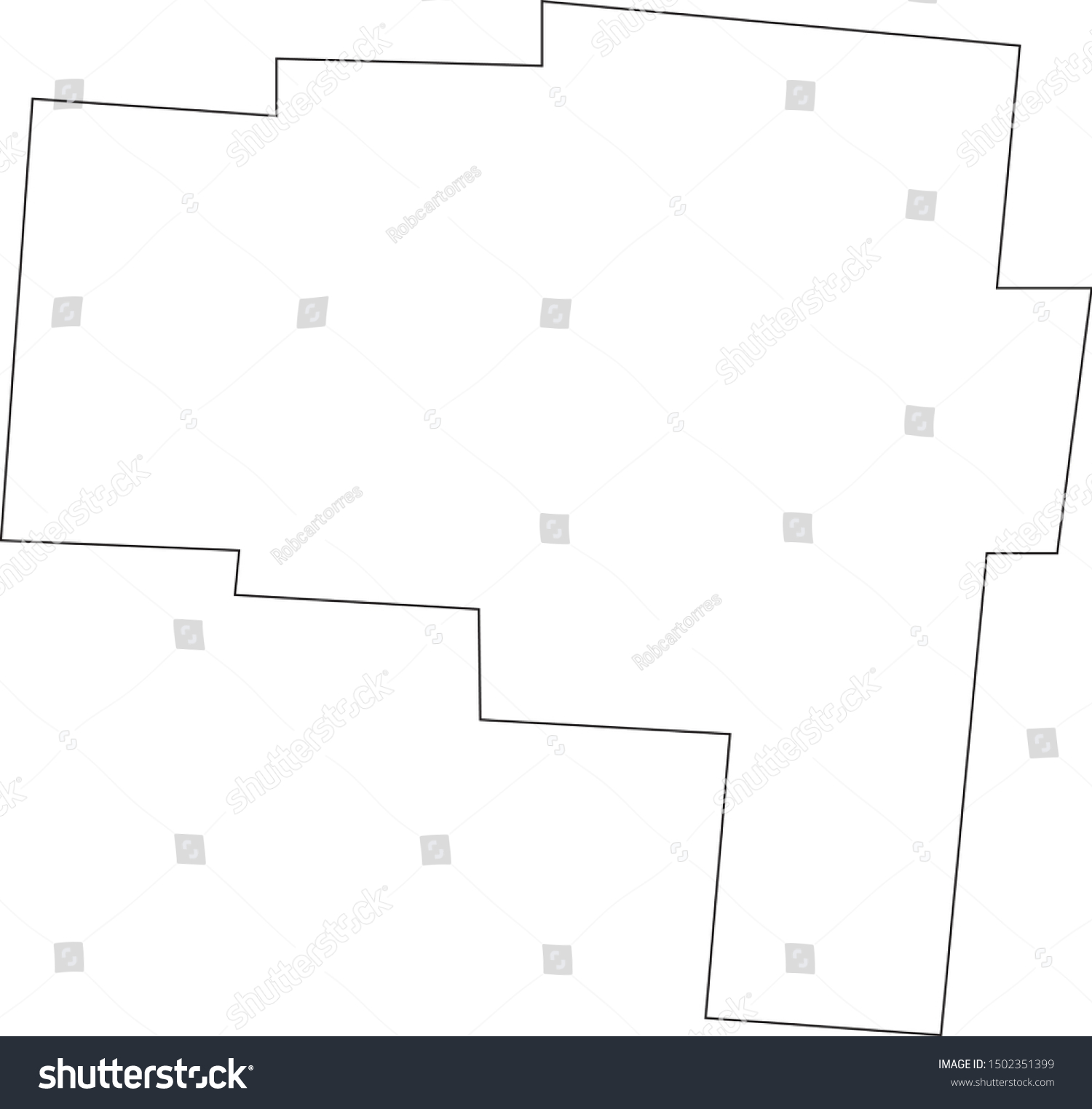 Vinton County Map Ohio State Stock Vector (Royalty Free) 1502351399