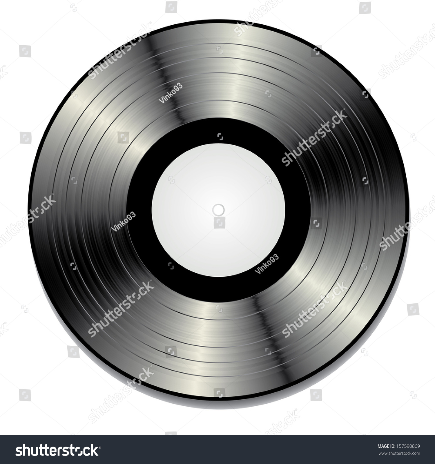 Vinyl Vector Illustration Stock Vector (Royalty Free) 157590869 ...