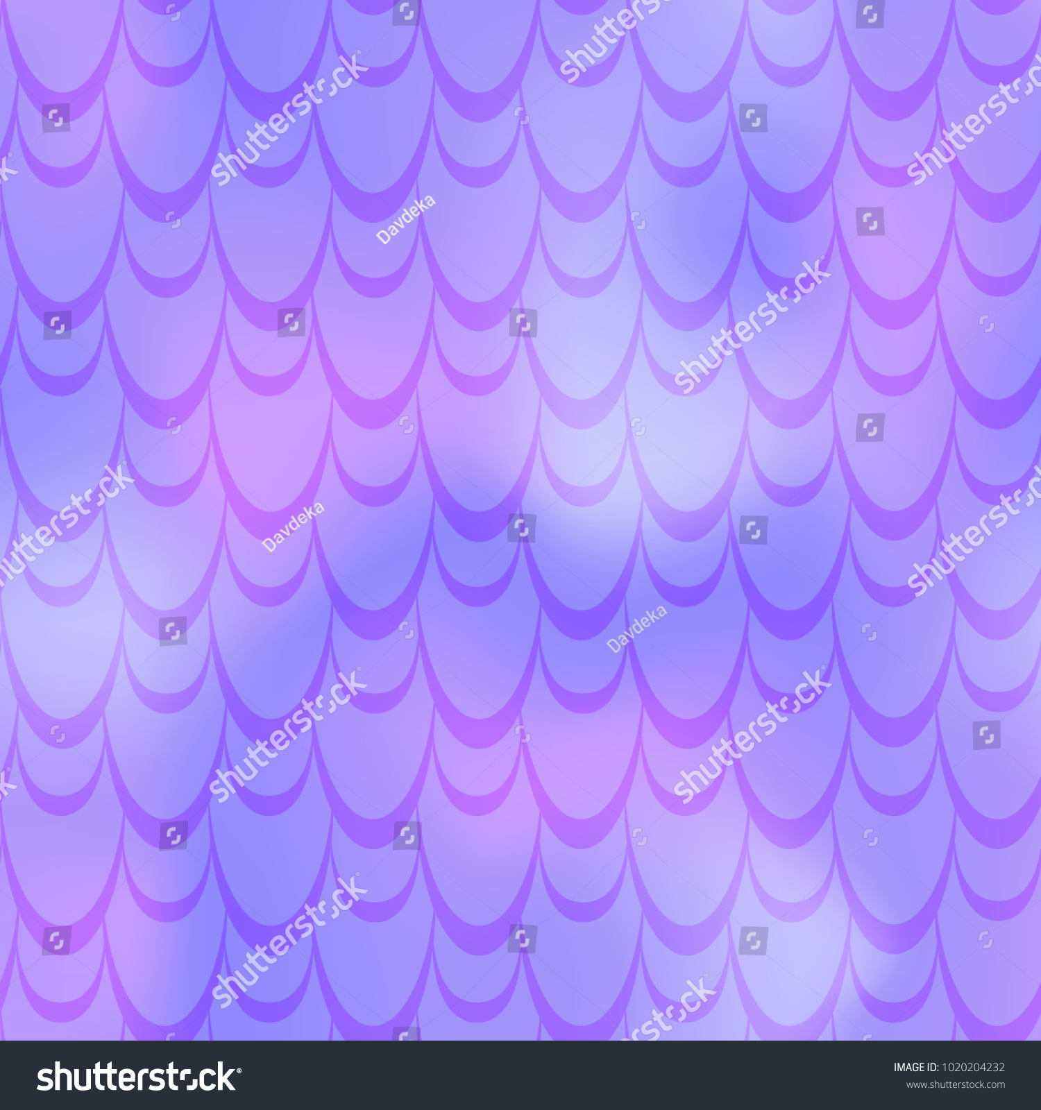 Violet Blue Mermaid Vector Background Cold Stock Vector (Royalty Free ...