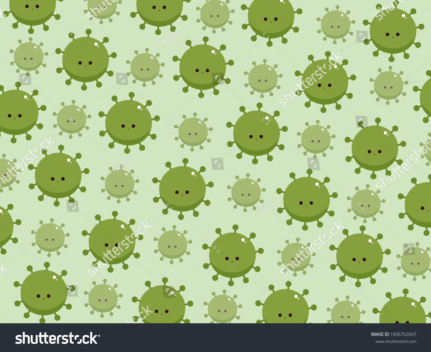 Virus Coronavirus Graphic Background Design Stock Vector (Royalty Free ...