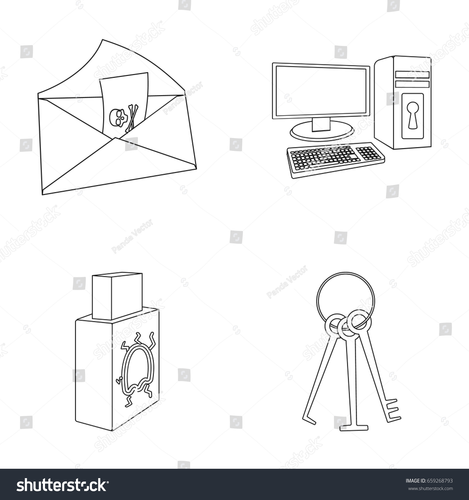Virus Monitor Display Screen Hackers Hacking Stock Vector (Royalty Free ... Virus Monitor Display Screen Hackers Hacking Stock Vector (Royalty Free ...