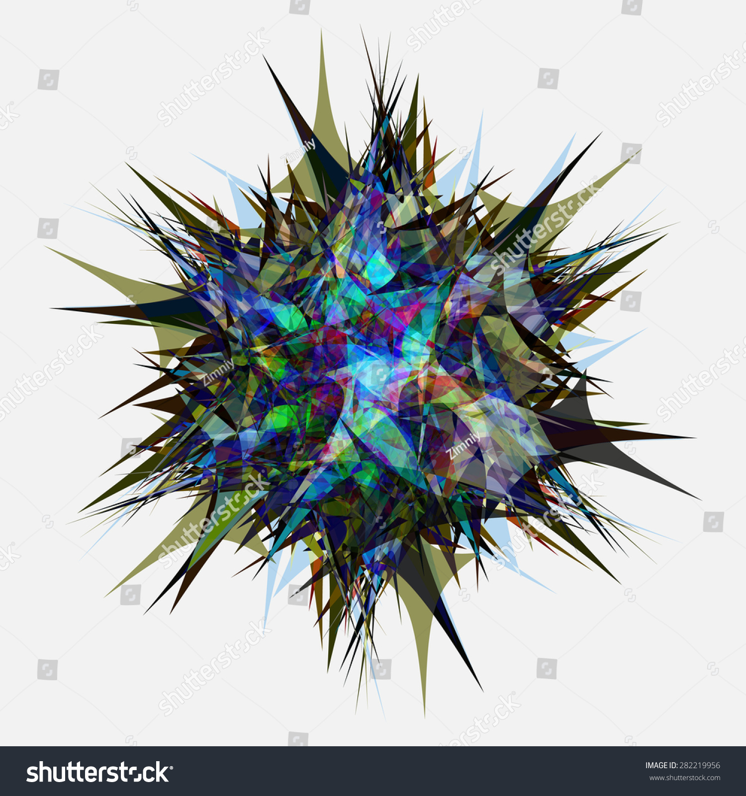 Virus Viral Cell Stock Vector (Royalty Free) 282219956 | Shutterstock