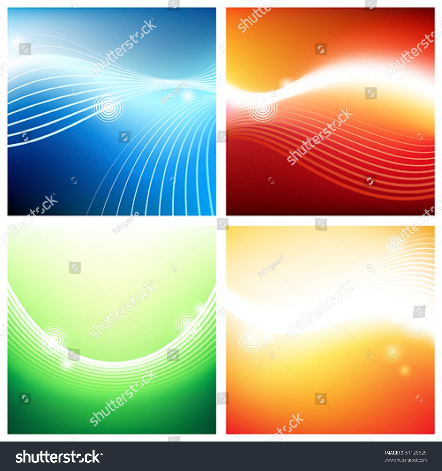 Vivid Stream Backgrounds Vector Illustration Illustrator Stock Vector ...